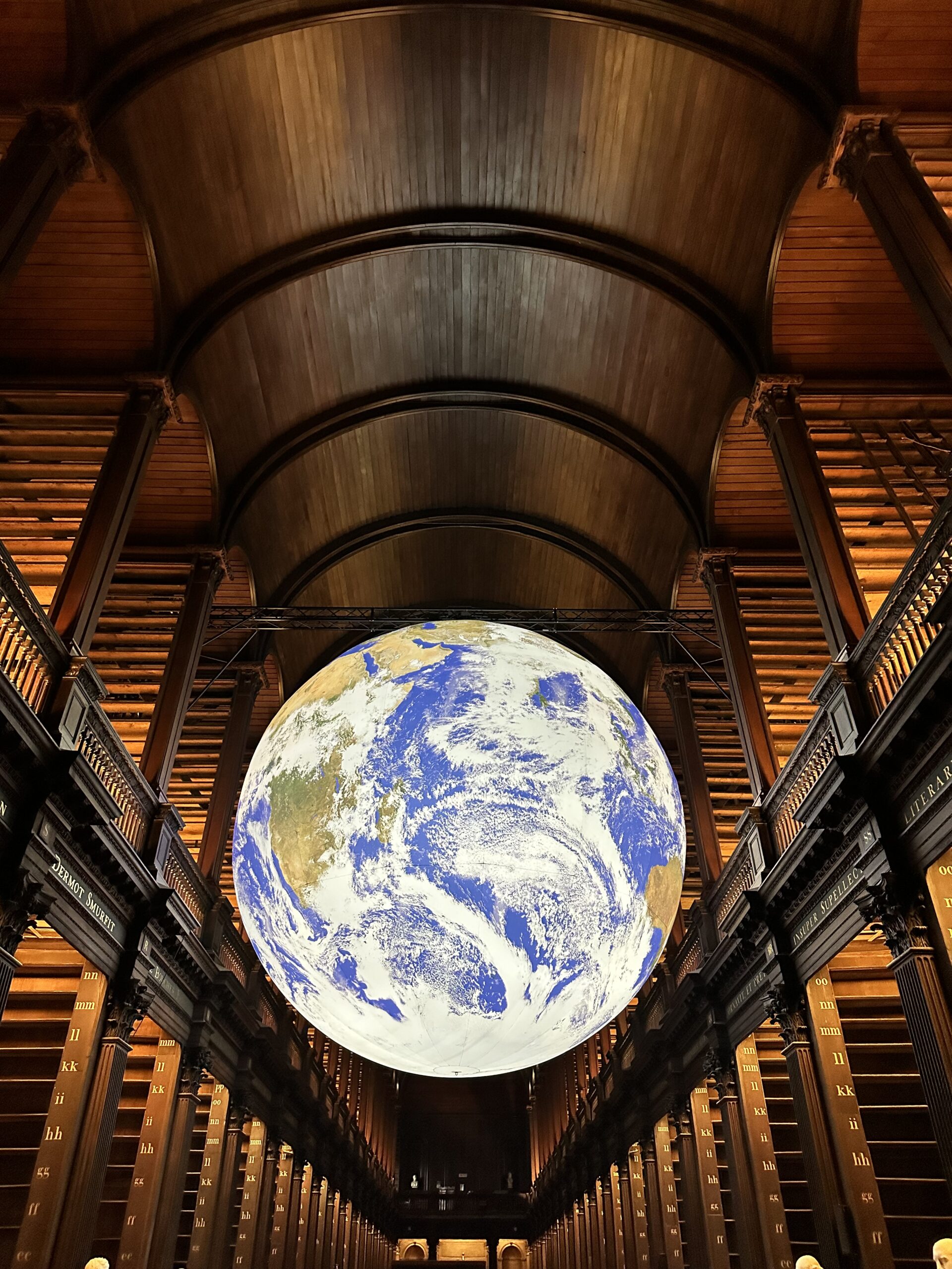 Basking in the Long Room: The Old Library at Trinity College